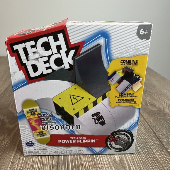 Toys | Tech Deck Power Flippin With Exclusive Board Disorder Finger ...